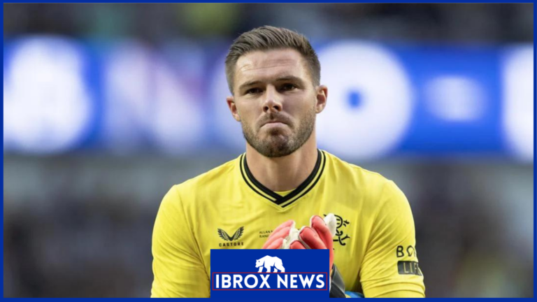 Rangers: Jack Butland shares Ibrox admission