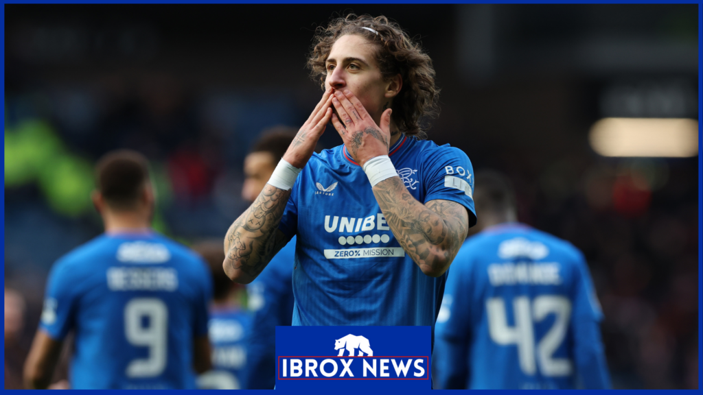 Fabio Silva and Alex Rae Rangers bust-up rumours dismissed