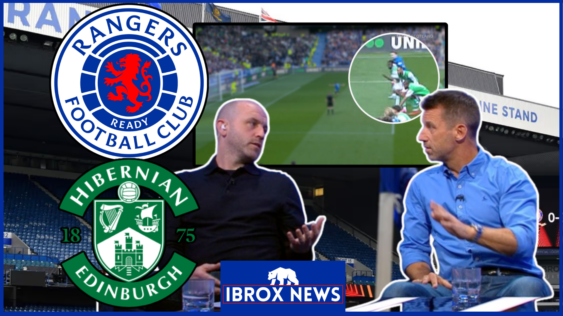 Rangers v Hibs: BBC Sportscene pundits aghast at controversy