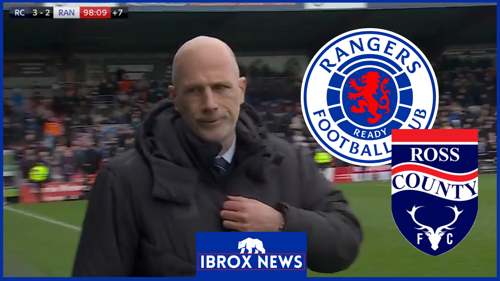 Rangers: Philippe Clement slammed for conduct at Ross County