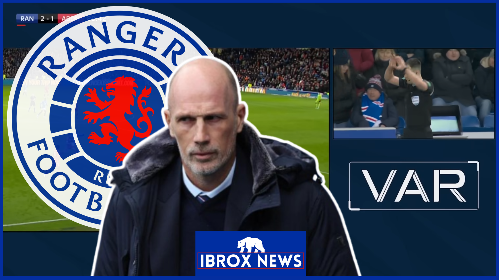 VAR says it's been wrong for Rangers in Scottish Premiership