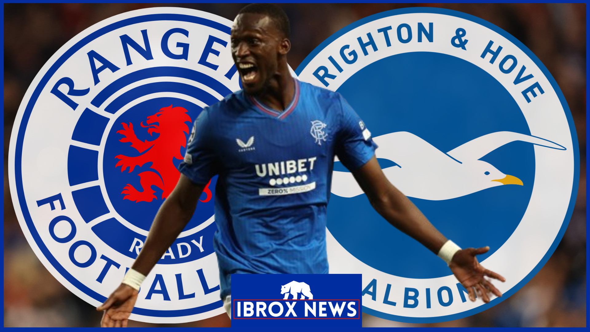 Abdallah Sima tips Rangers return after confirmed Brighton transfer
