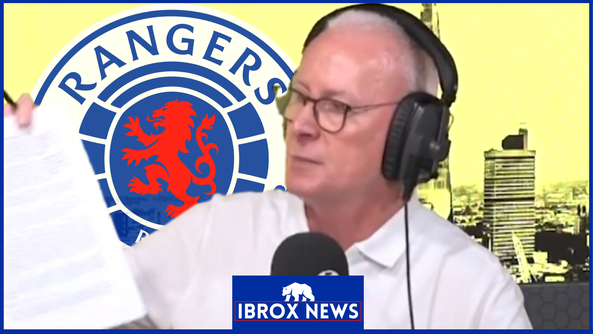 Jim White and Ally McCoist amazed by what they saw at Rangers
