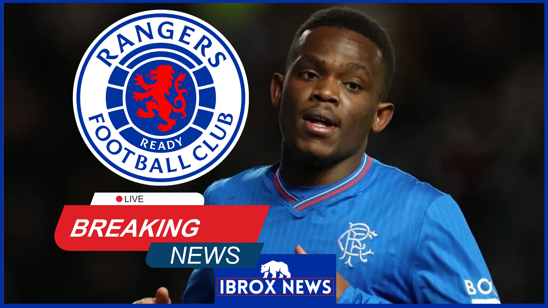 Rangers hit by major blow as Rabbi Matondo ruled out for months