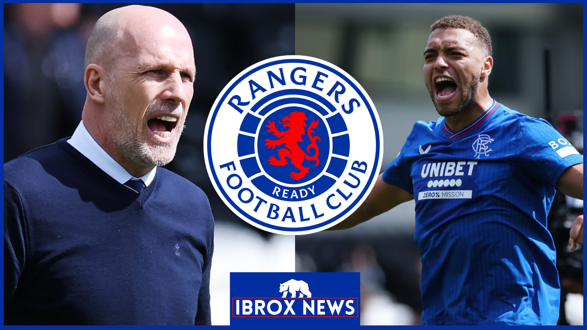 Cyriel Dessers axed by unhappy Philippe Clement from Rangers XI