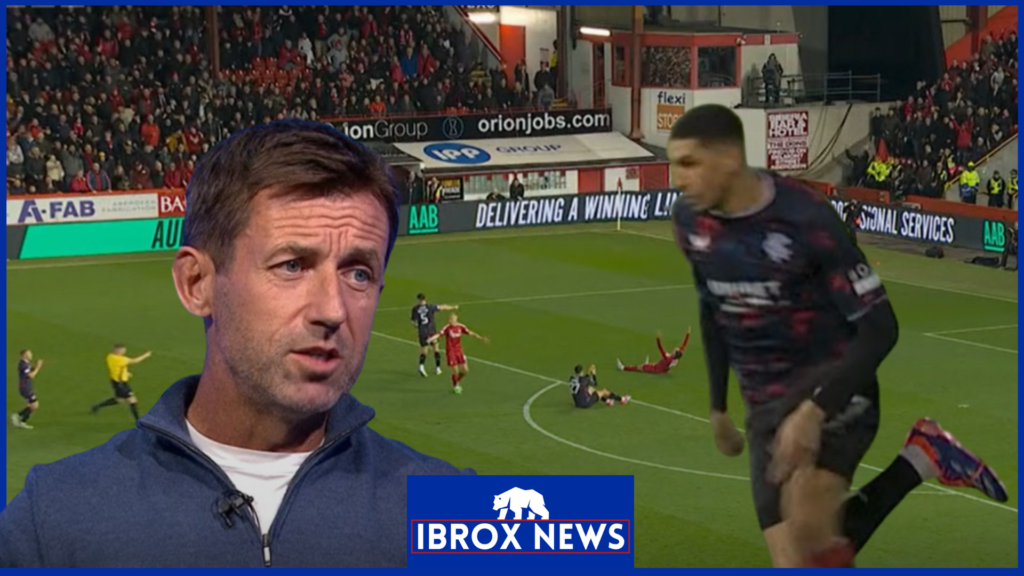 Balogun 'lucky boy' as Rangers footage emerges v Aberdeen