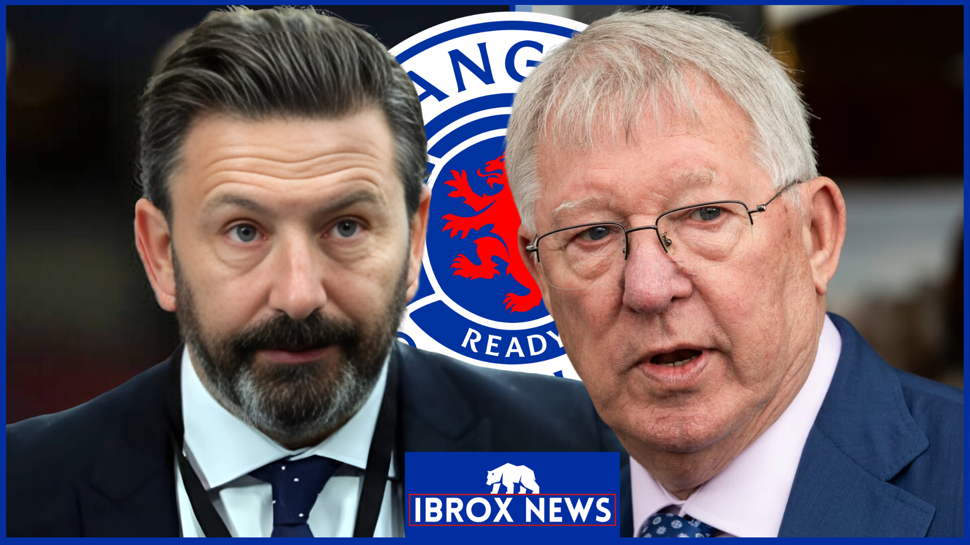 Derek McInnes Rangers prospects boosted by Alex Ferguson news