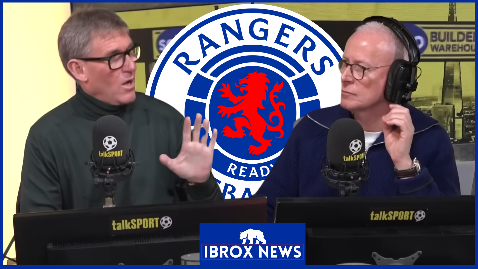 Jim White silenced by Simon Jordan in Rangers radio clash