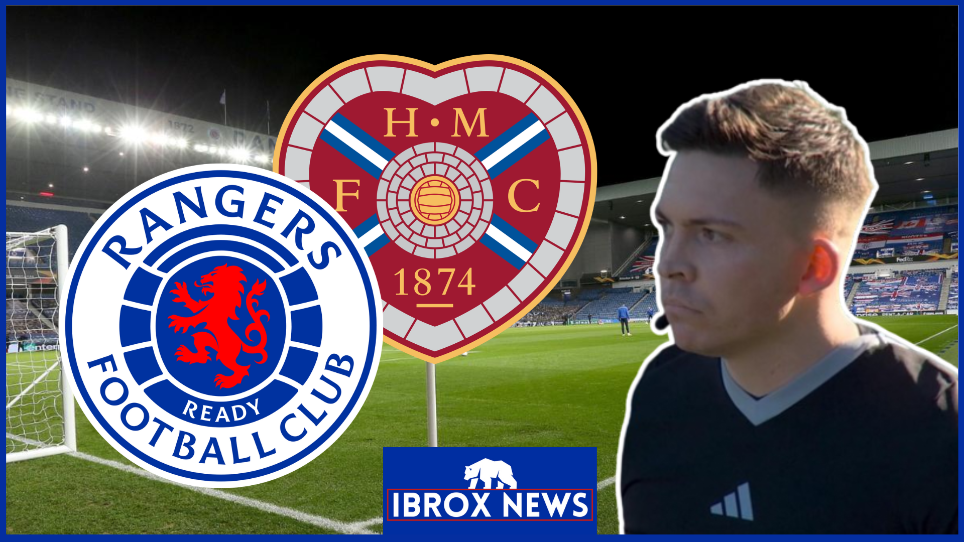 Michael Stewart rages at referee's baffling call in Rangers v Hearts