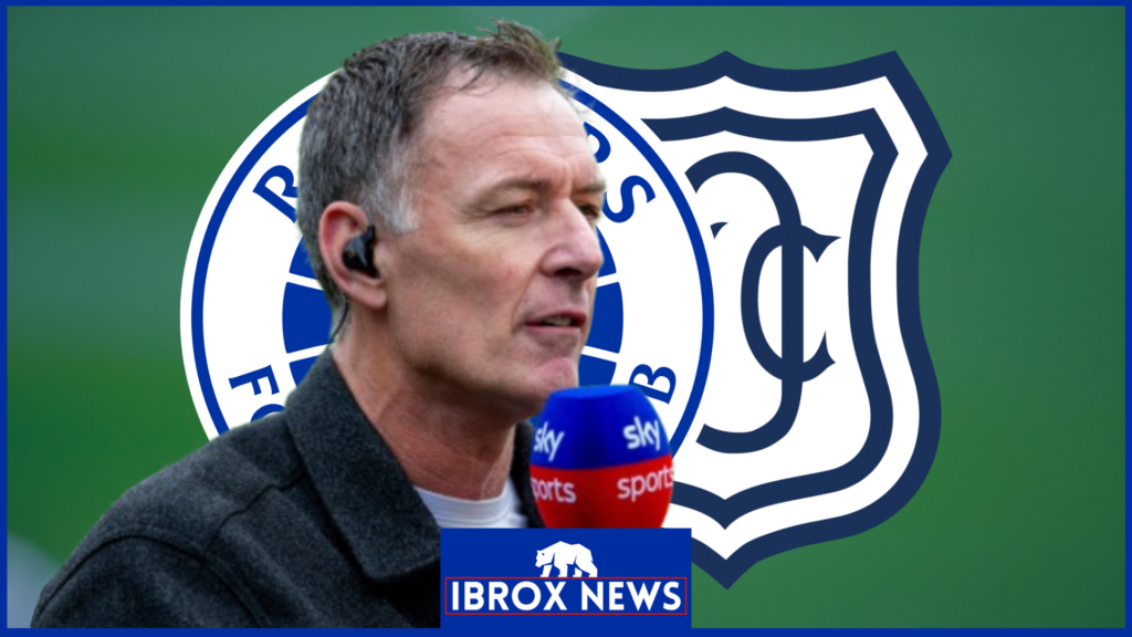 Chris Sutton teases Rangers fans with word used live on BBC