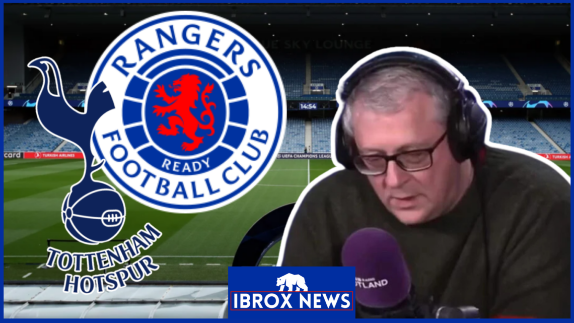 Tom English rages at what he saw in Rangers v Tottenham
