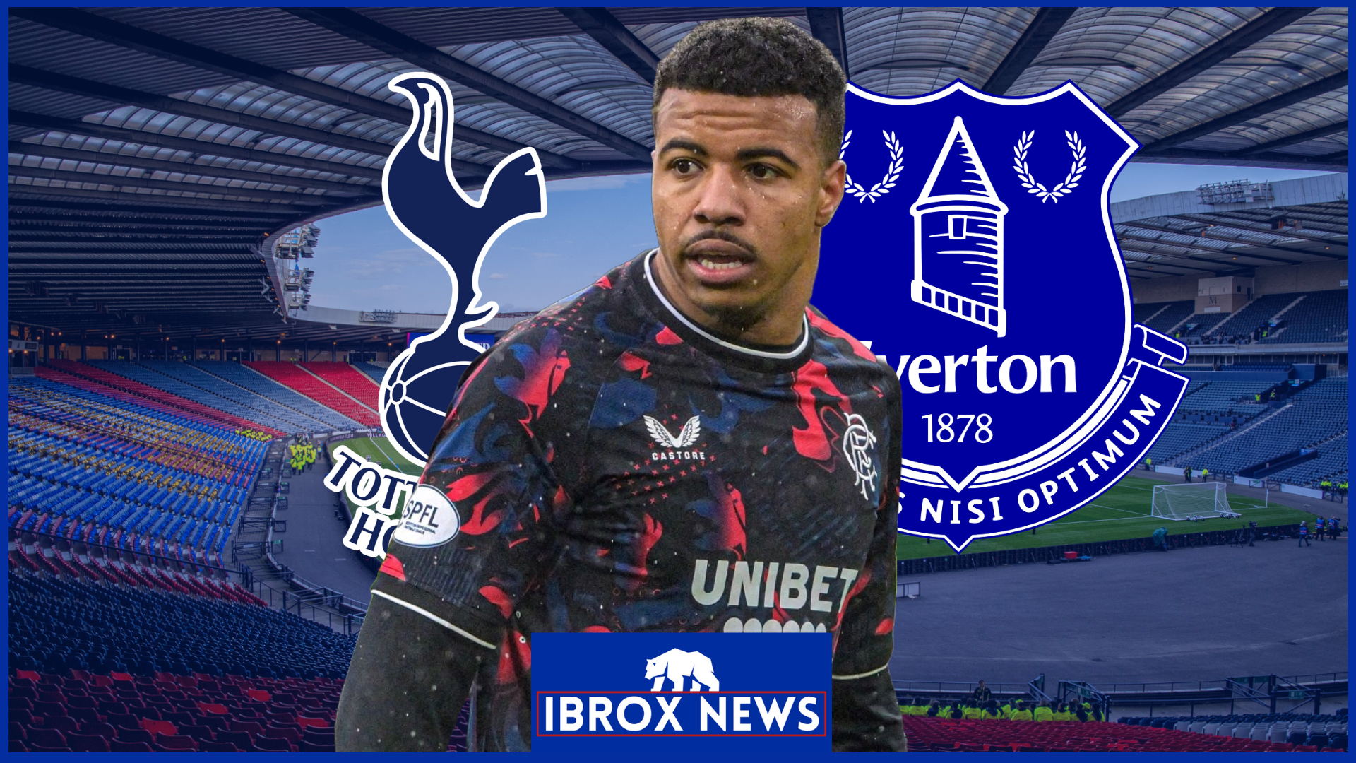 Rangers set club-record Igamane price tag amid Everton and Tottenham ...