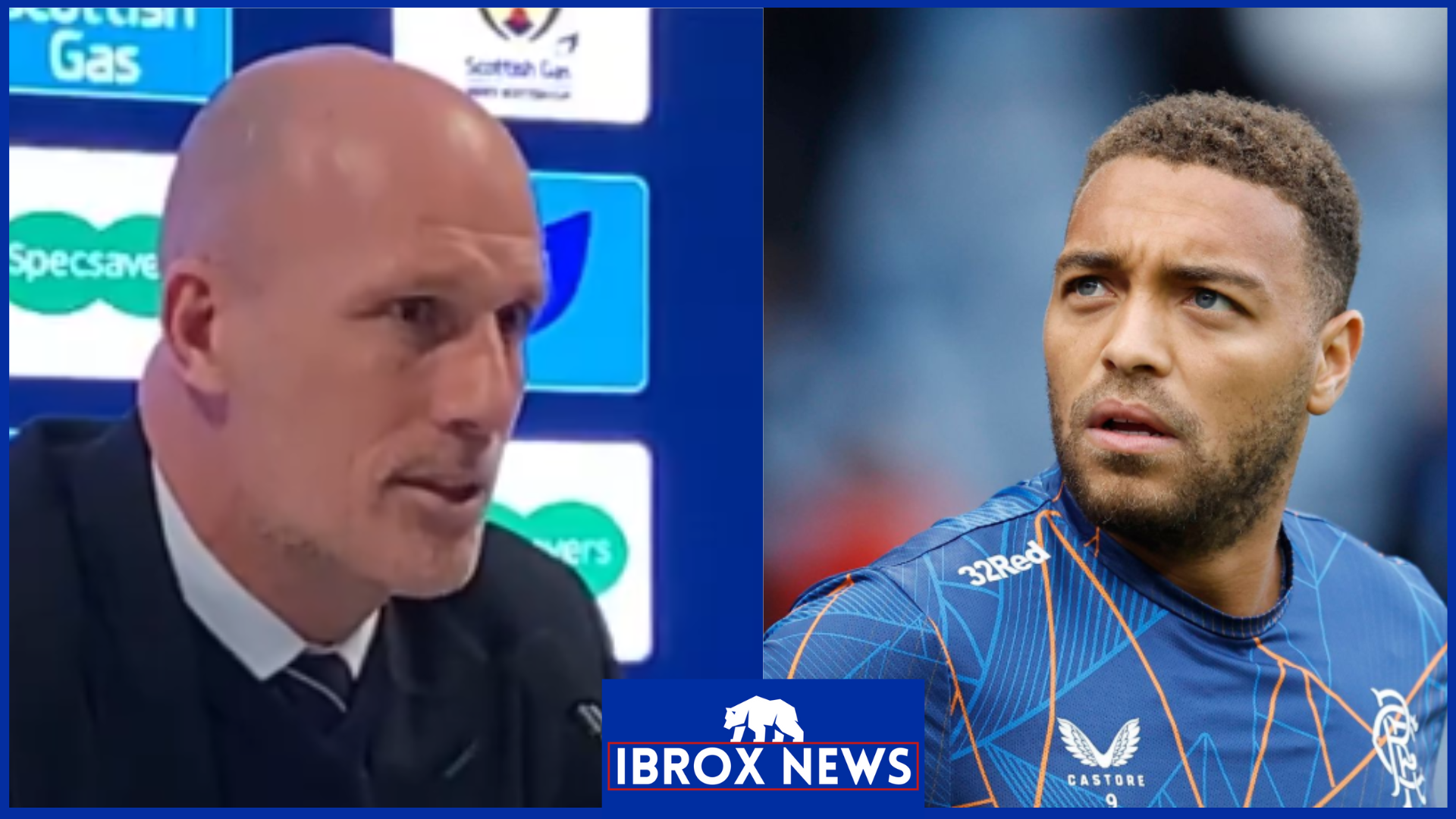 Philippe Clement responds directly to Cyriel Dessers exit question at Rangers