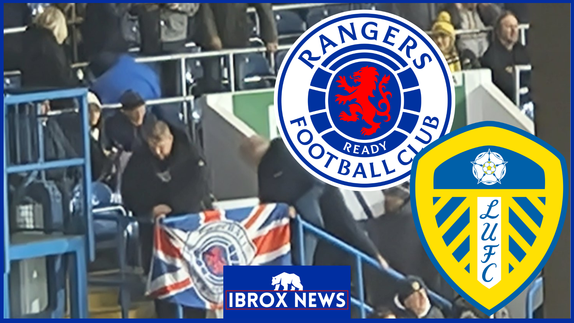 Rangers make appearance at Leeds v Norwich as local journalist shares image