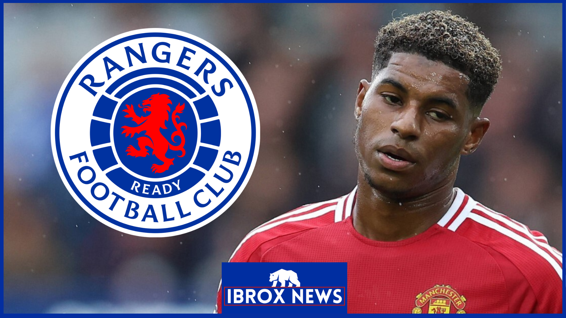 Marcus Rashford sends four-word Manchester United message in Rangers game