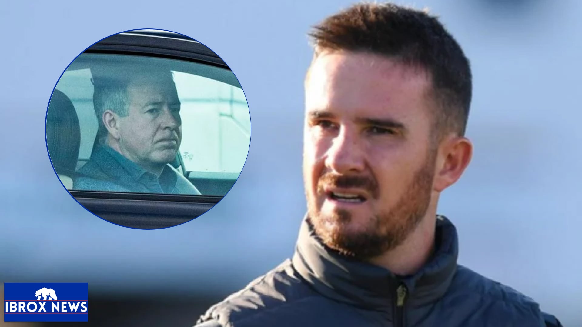 Fraser Thornton spotted at Auchenhowie as Barry Ferguson Rangers pitch ...