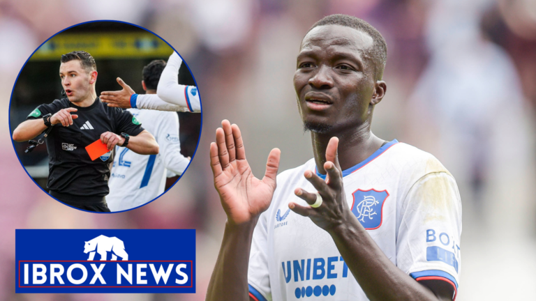 David Edgar reacts as 'Atrocious' footage emerges of Rangers ace Diomande