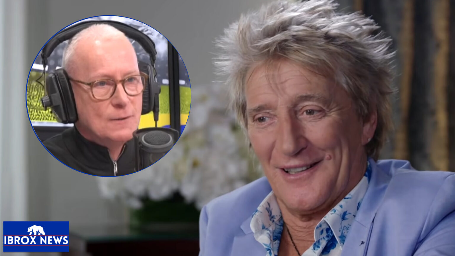 Rod Stewart hits out in Jim White text after what was said about ...