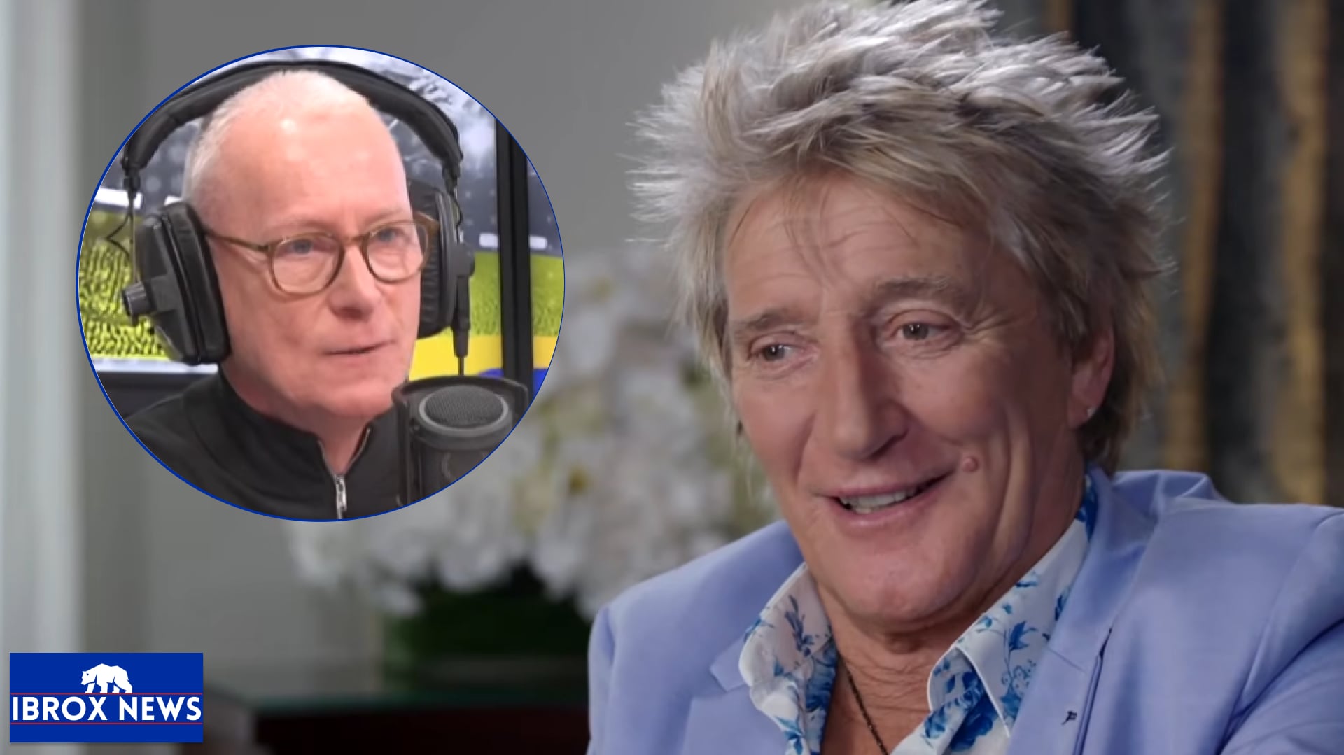 Rod Stewart hits out in Jim White text after what was said about ...