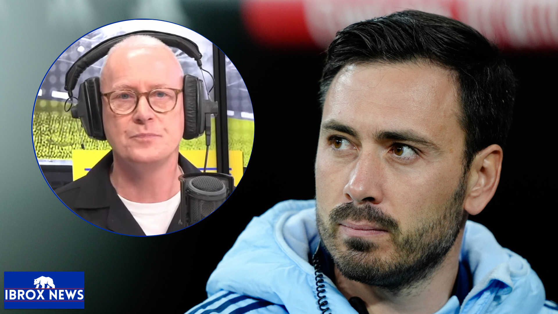 Jim White shares Rangers response to Davide Ancelotti news from Spain ...