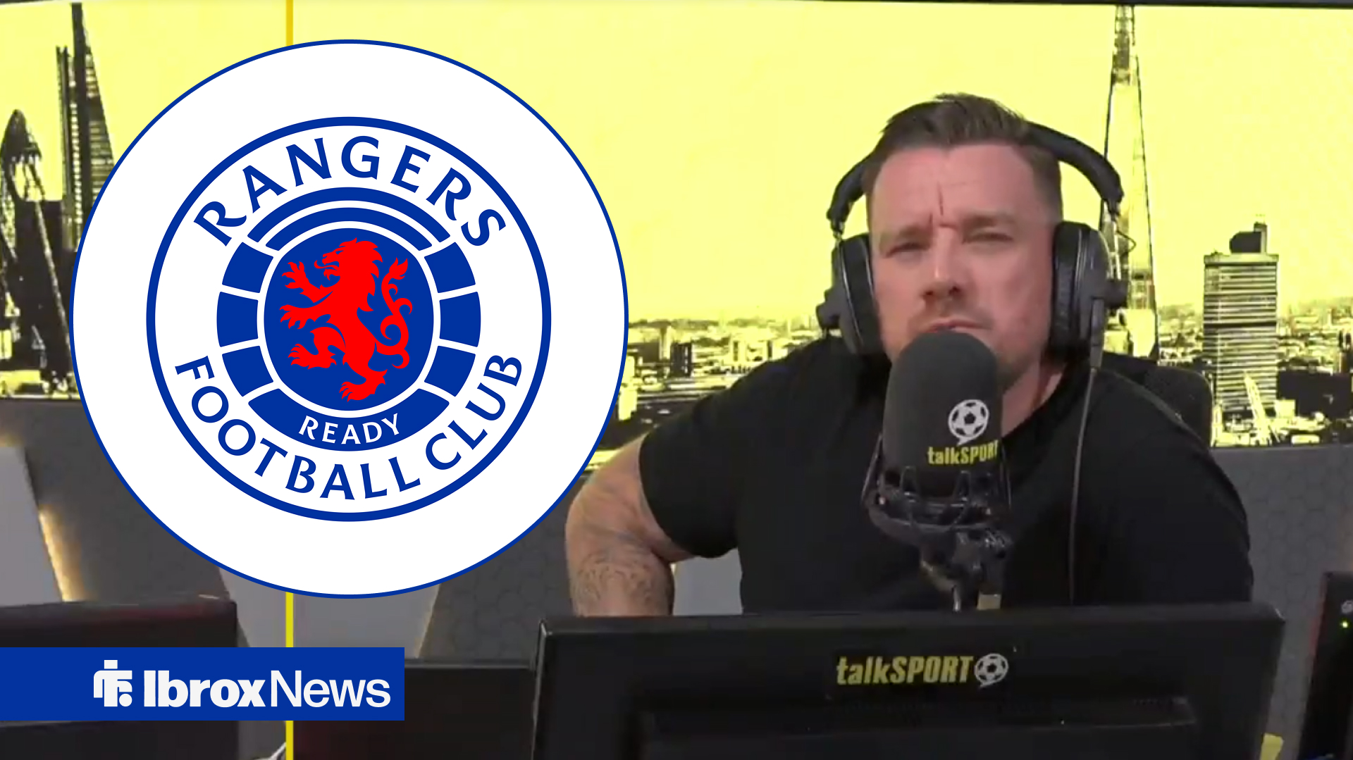 Jamie O'Hara stuns talkSPORT studio with 'Massive' Rangers claim live ...
