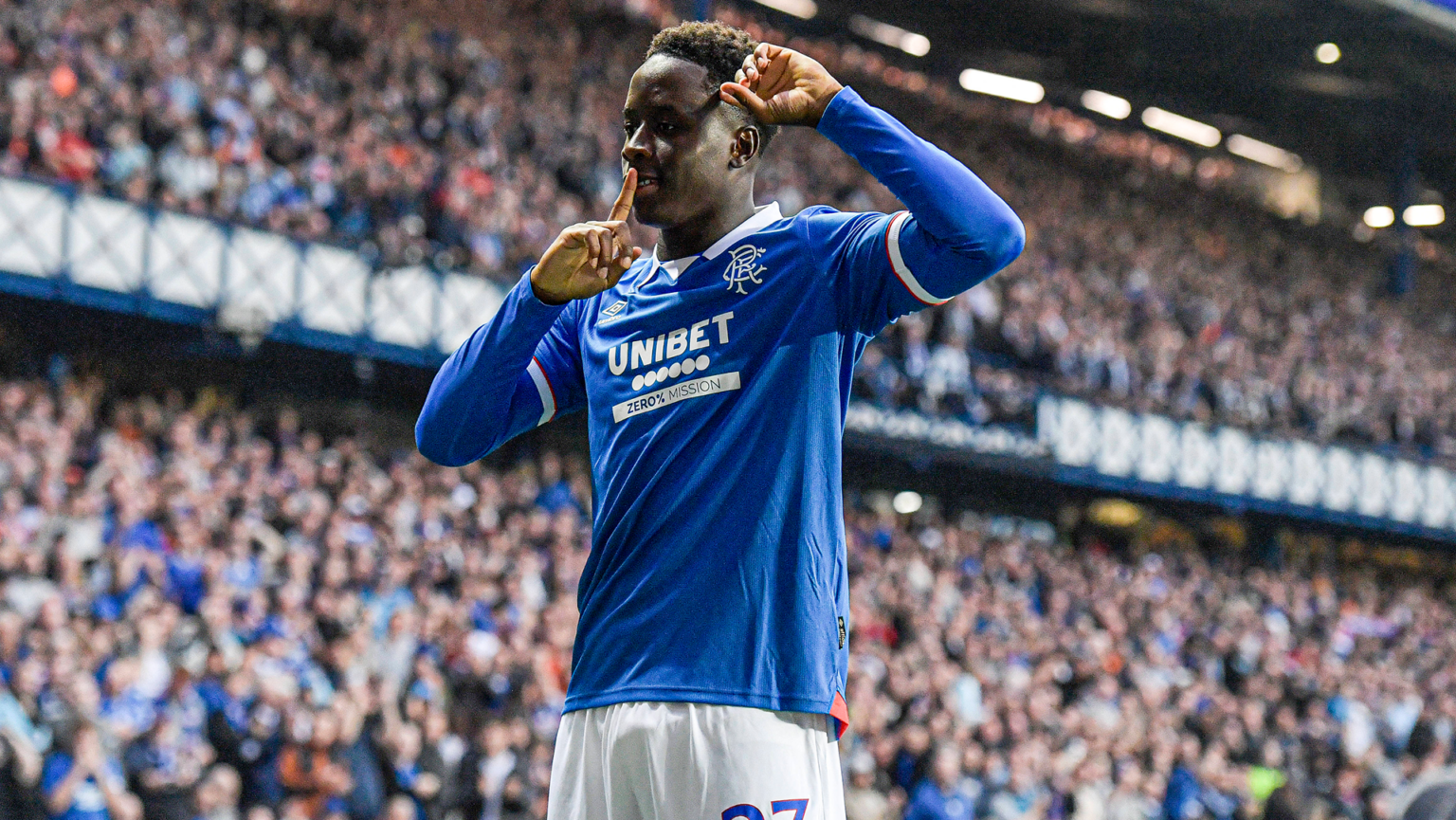 Djeidi Gassama offers a 'shining light' for future of Rangers, here's why