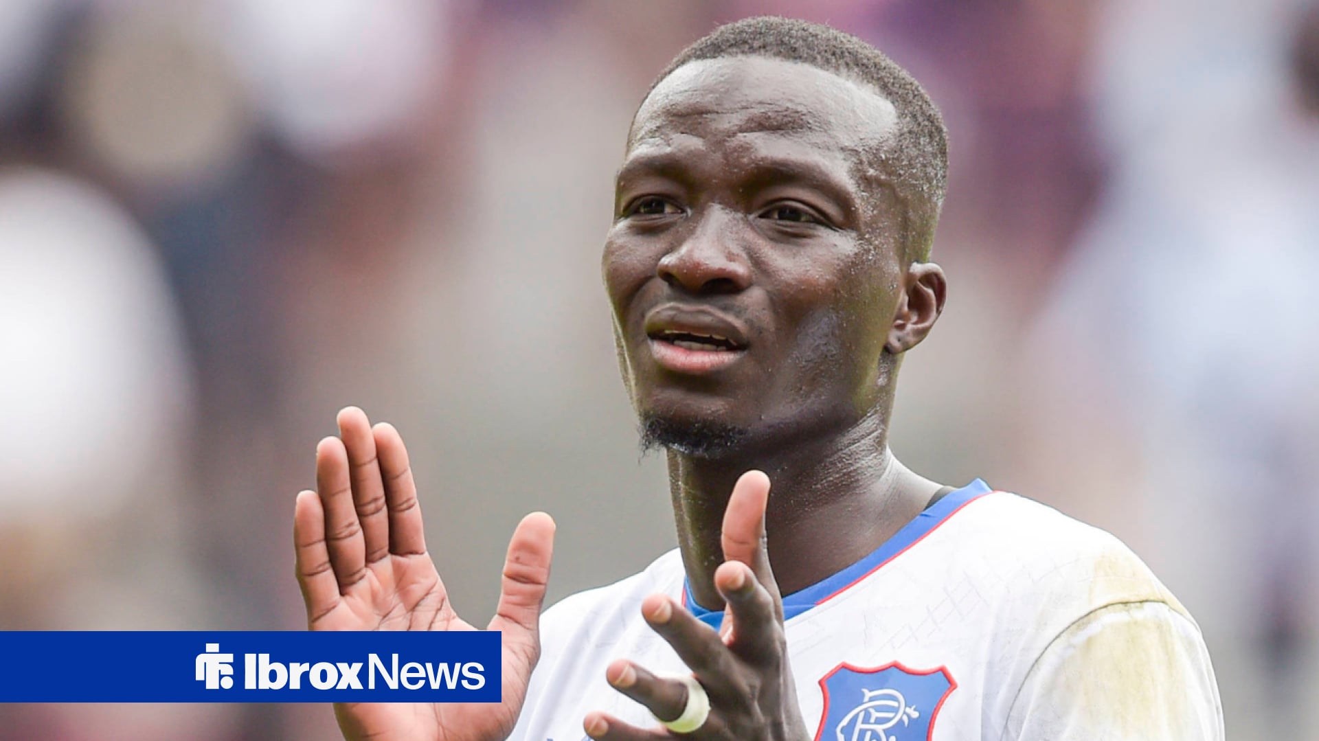 Rangers star Diomande reacts as Tottenham announce big-money deal