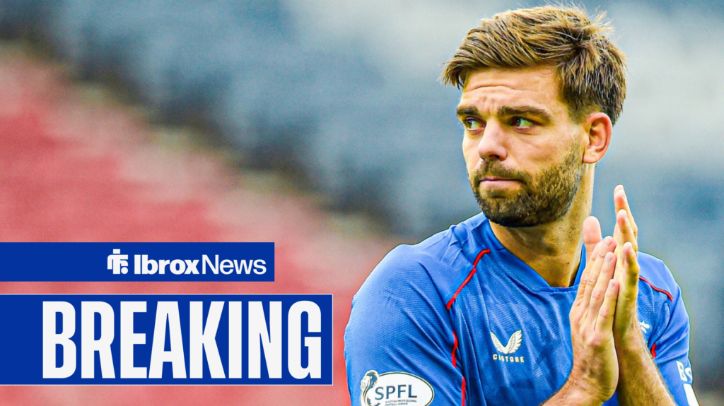 Robin Propper wants 'golden handshake' to leave Rangers as transfer agreed