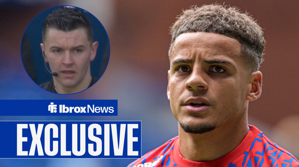 Nick Walsh got it wrong with Max Aarons incident in Rangers draw vs St ...