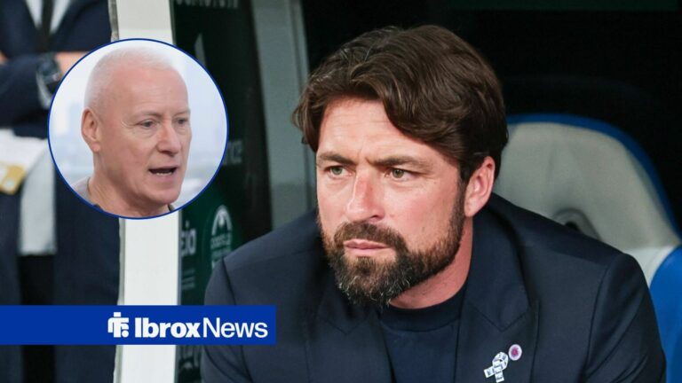 David Edgar calls out Jim White after what he said in Rangers debate on ...