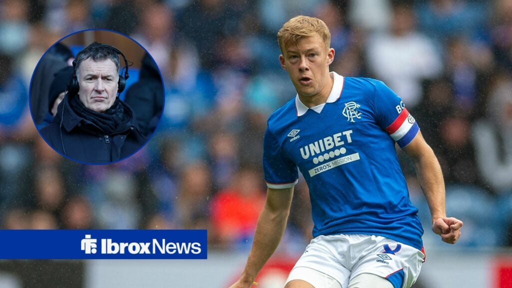 Chris Sutton gushes over Connor Barron after what he did in Rangers vs ...